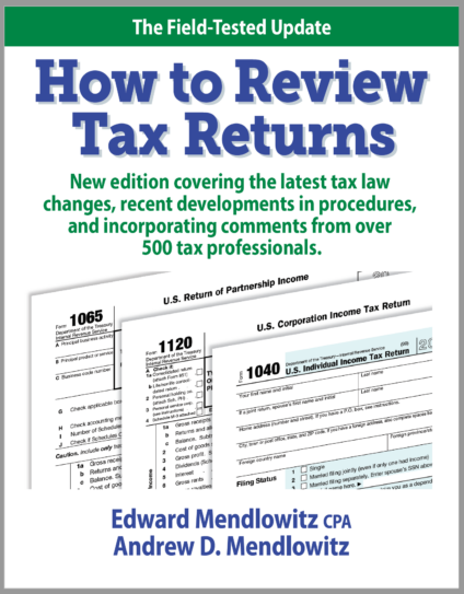 How to Review Tax Returns: The Field-Tested Update - CPA Trendlines